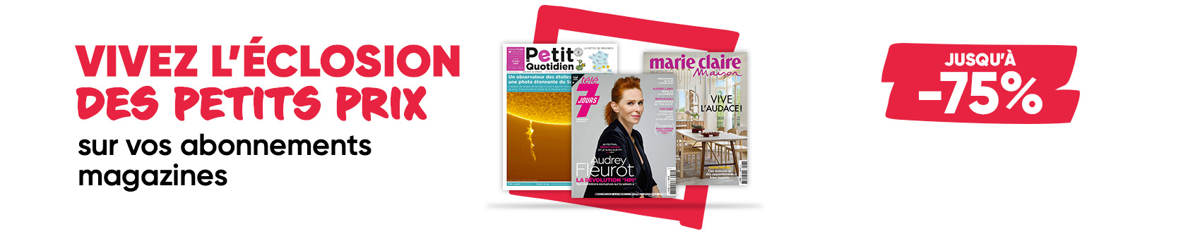 Kiosque Presse Fnac : promotion abonnement magazine