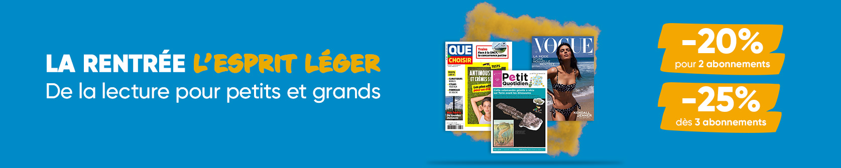 Kiosque Presse Fnac : promotion abonnement magazine